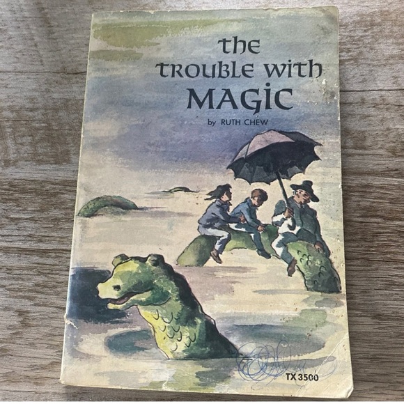 Other | Vintage 1976 Scholastic Books The Trouble With Magic Ruth Chew ...